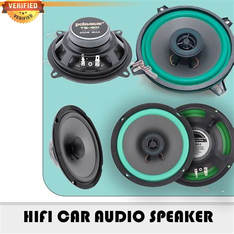 Jual Mall 1PCS Speaker Mobil 5 6 5 4 Inch Woofer Bass Pasif HIFI
