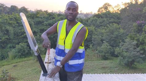 JINSI YA KUFUNGA TAA YA SOLAR YouTube
