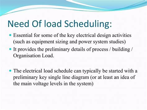 Optimal Load Scheduling Pptx