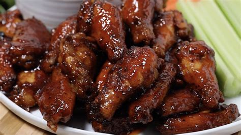 Easy Honey Bbq Chicken Wings Recipe How To Make The Best Bbq Wings Youtube