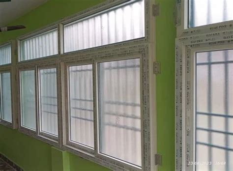 Rectangular Upvc Glass Sliding Window At Rs 465 Sq Ft Unplasticized Polyvinyl Chloride Sliding
