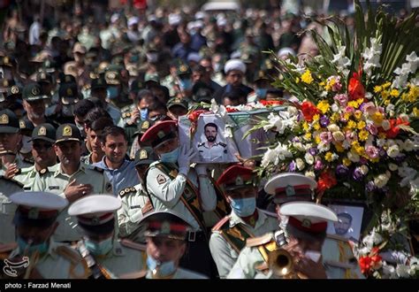 پیکر شهید امنیت دامن باغ در کرمانشاه تشییع شد تسنیم