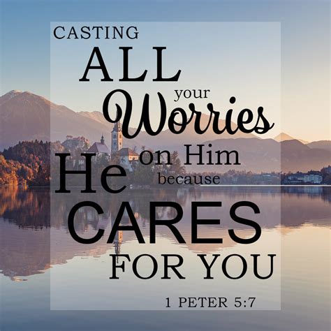 1 Peter 5 7