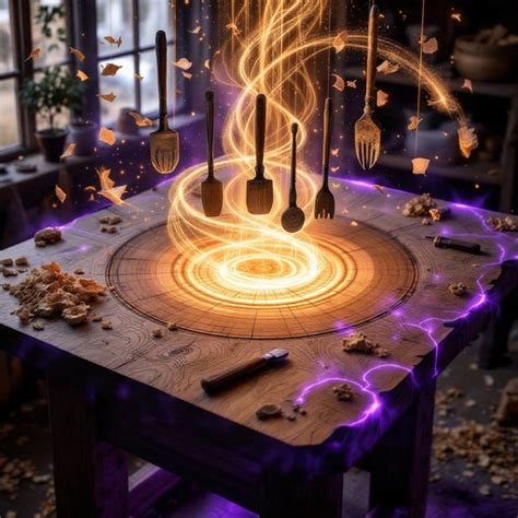 Free Magical Workshop Portal Photo Magical Woodworking Ethereal