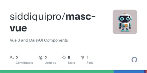 Github Siddiquipromasc Vue Vue 3 And Daisyui Components