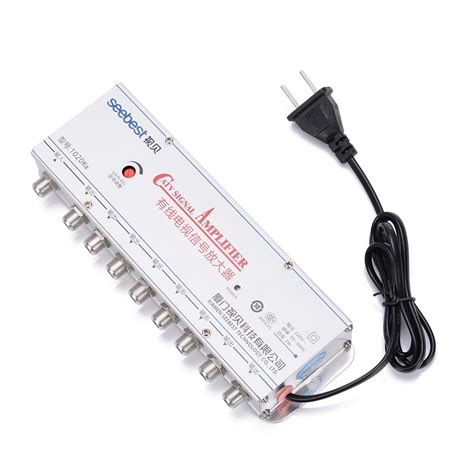 Ac 220v 8 Way Catv Cable Tv Signal Amplifier Amp A Grandado