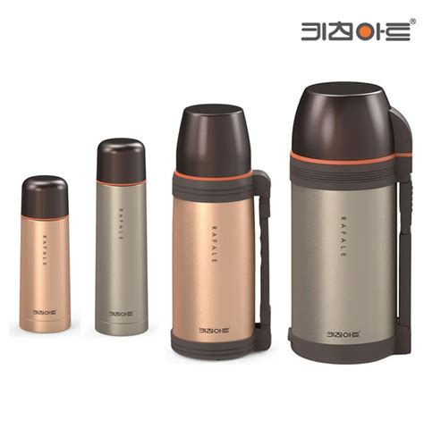 키친아트 골드메탈 보온병 350ml 500ml 800ml 1200ml보온보냉병미니대용량등산휴대용 티몬