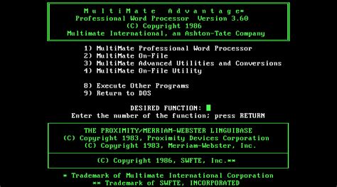 Winworld Multimate Advantage 36