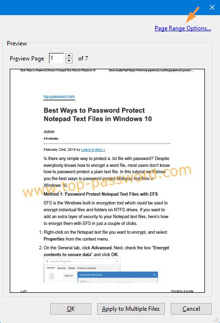 How To Add Text Or Image Watermark To Pdf Document Password Recovery