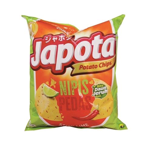 Jual Japota Potato Chips Rasa Nipis Pedas 68 Gr Shopee Indonesia