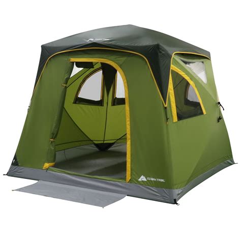 Ozark Trail 4 Person Instant Tent Pop Up Hub Tent Green Dimensions 8