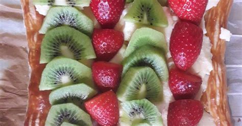 Hojaldre De Crema Y Frutas Receta De Nuria P Cookpad