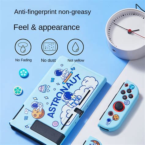 Nintendo Switch Case Doraemon High Quality Portable Protective Case Rubber Clear Grip Cover
