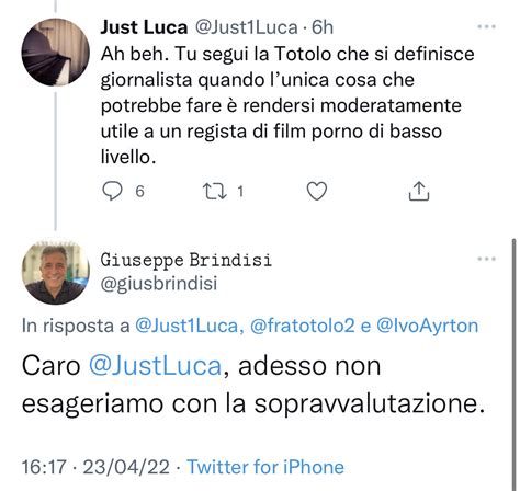 Francesca Totolo On Twitter Seriamente Giusbrindisi Perch Tutto Questo Odio Verso Le Donne