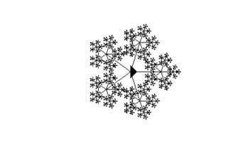 Solved Code To Draw Snowflake Using Recursion In Python Chegg