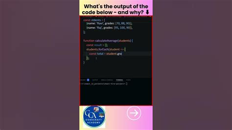 Js Challenges 4 Whats The Output Of The Code Below And Why ⬇️