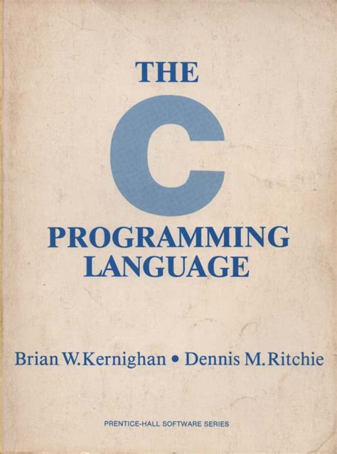 The C Programming Language Book Computing History