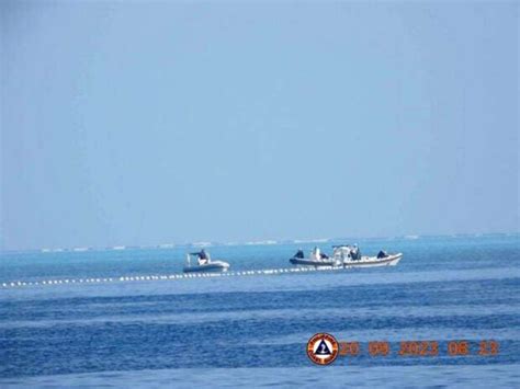 Pcg No Standoff With China After Removal Of Floating Barrier In South