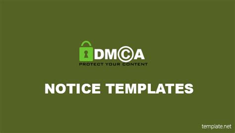 12 Dmca Notice Templates Doc