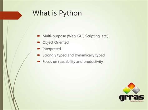 Python Programming Ppt Ppt