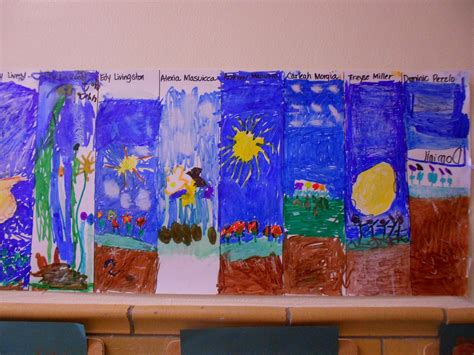 Learn Explore Create Collaborative Spring Mural