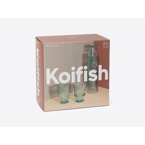 Koifish Stackable Glasses Set Of Four Stacking Glasses Exit9 T