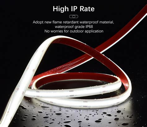 Supply Ip Waterproof Dotless Flexible Cob Led Strip Wholesale