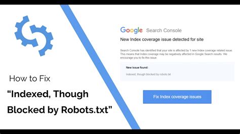 How To Fix Indexed Though Blocked By Robots Txt In Blogger Easy