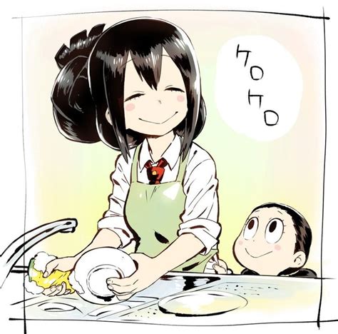 Boku No Hero Academia Asui Tsuyu Y Asui Satsuki Hero My Hero