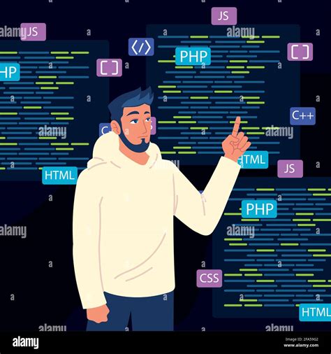 Interface Codes Stock Vector Images Alamy