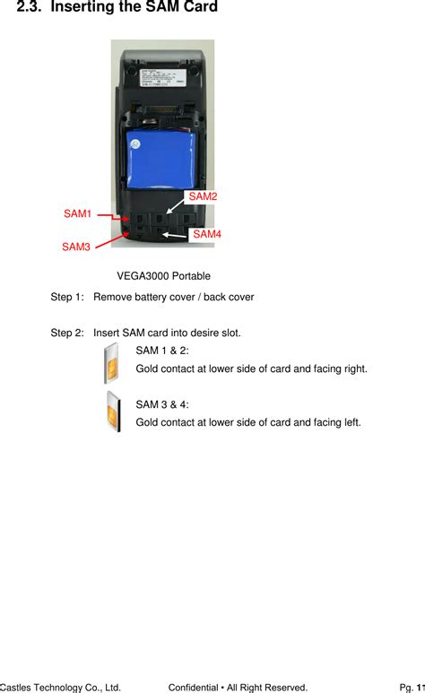 Castles Technology Vega3000 3g Eftpos User Manual Vega5000 Book 2