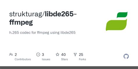 github strukturag libde265 ffmpeg h 265 codec for ffmpeg using libde265
