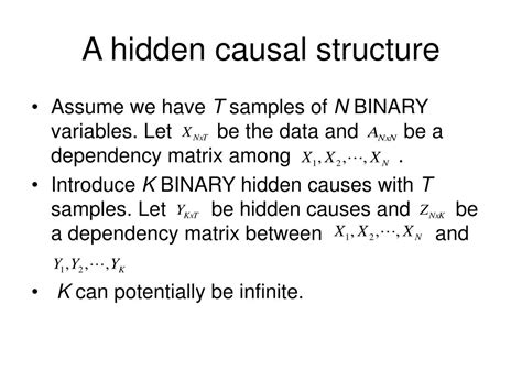 Ppt Non Parametric Bayesian Inference For Hidden Causes Discussion Powerpoint Presentation