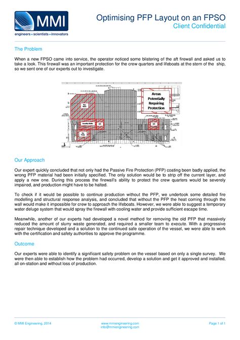 Optimising Pfp Layout On An Fpso