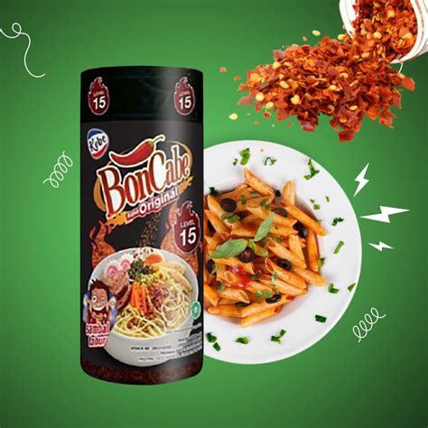 Kobe Bon Cabe Chili Powder Level 15 Original Flavour 45 Grams H2o Mart