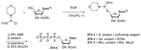 Synthesis And Properties Of α Phosphate Modified Nucleoside Triphosphates Pmc