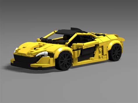 Lego Moc Mclaren P1 By Oxiebricks Rebrickable Build With Lego