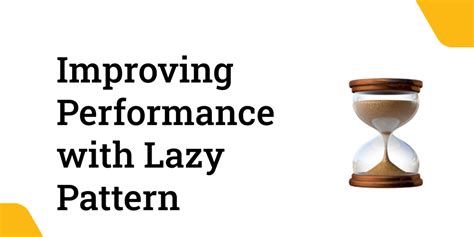 Improving Web Performance With Lazy Pattern DEV Community