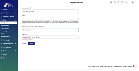 Import Customers From Csv File Firsthive