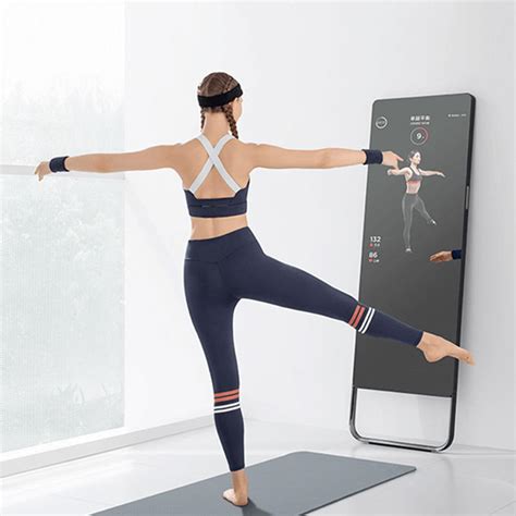 32 Inch Android Smart Home Magic Gym Fitness Mirror Lcd Touch Screen Advertising Display Wifi