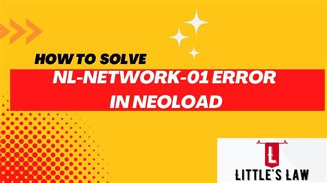 Vasanth Shanmugam On Linkedin How To Solve Nl Network 01 Error In