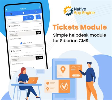 Tickets Module Simple Helpdesk Module For Siberian Cms Native App