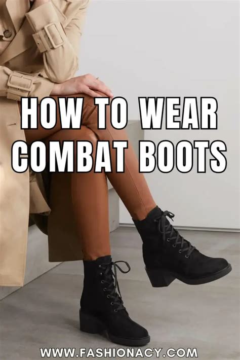 How To Wear Combat Boots