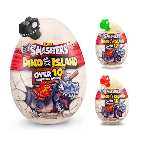 Яйцо с динозавром-сюрприз Smashers - Mini Dino Light-Up S5, ZURU ...