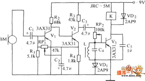 Frequency Selection Voice Control Circuit Control Circuit Circuit Diagram