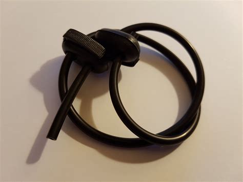 A Pair Of Conductive Rubber Loop Electrodes 4mm Tube Tens Estim For 2mm Pin Supplied In