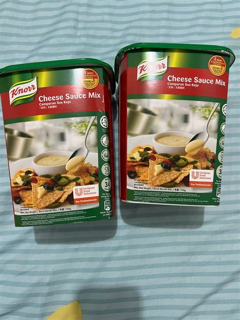 Knorr Cheese Sauce Mix 750g Food And Drinks Spice And Seasoning On Carousell