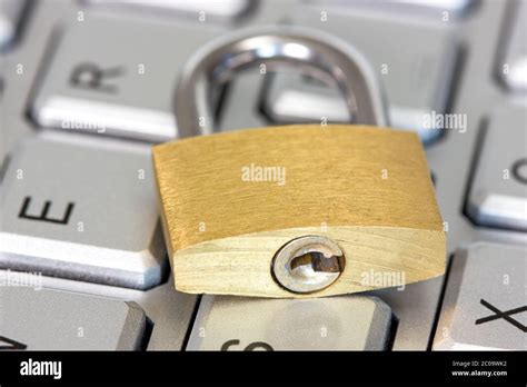 Concept Of Computer Safety Stock Photo Alamy