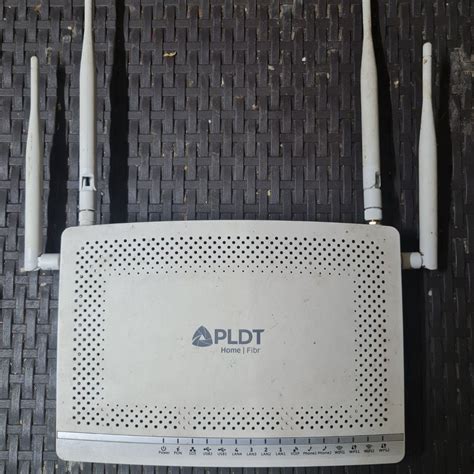 Pldt Onu Fiber Modem Computers And Tech Parts And Accessories Networking On Carousell