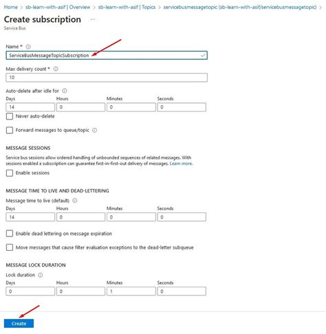 Rest Api To Send Messages To Azure Service Bus Topic Subscription